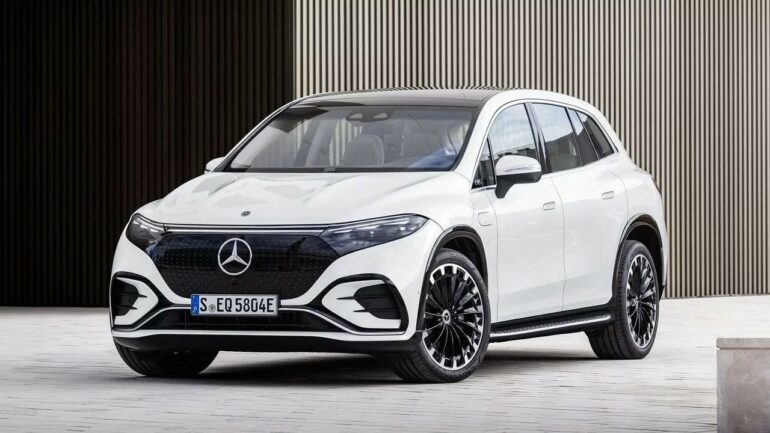 Mercedes-Benz unveils flagship electric SUV EQS SUV - Stereotech